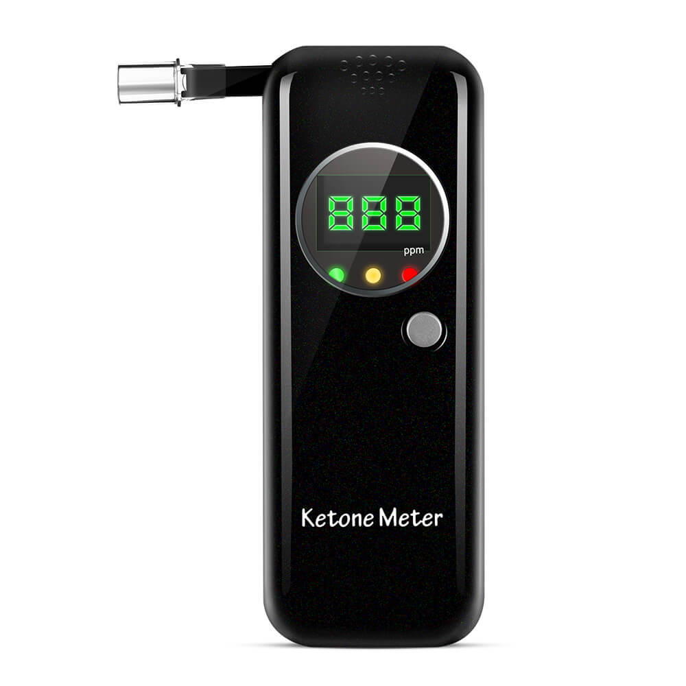 Ketone Meter Ketone Testing Kit with 10pcs Replaceable Mouthpieces